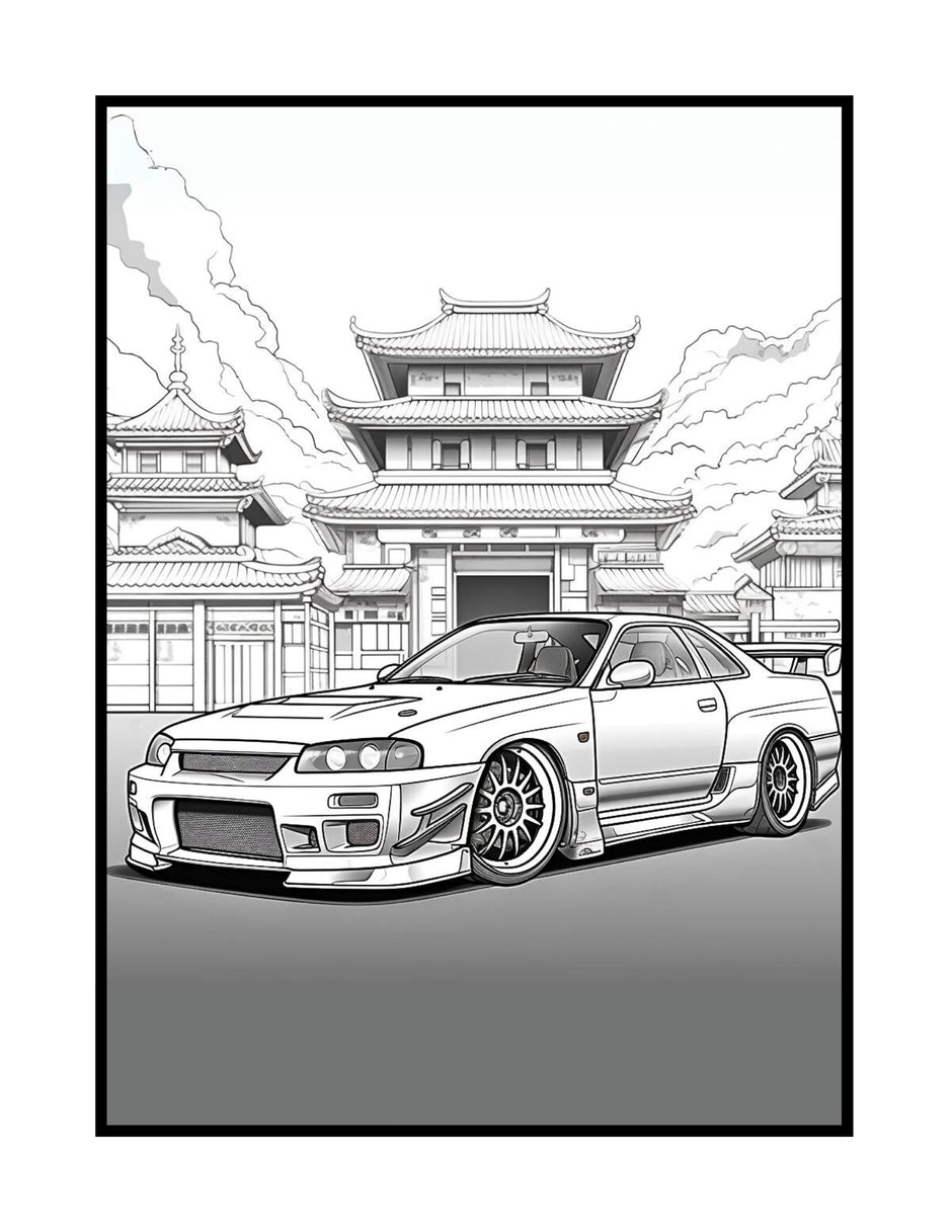 BHPFactory - Car Coloring Books – BHP Factory